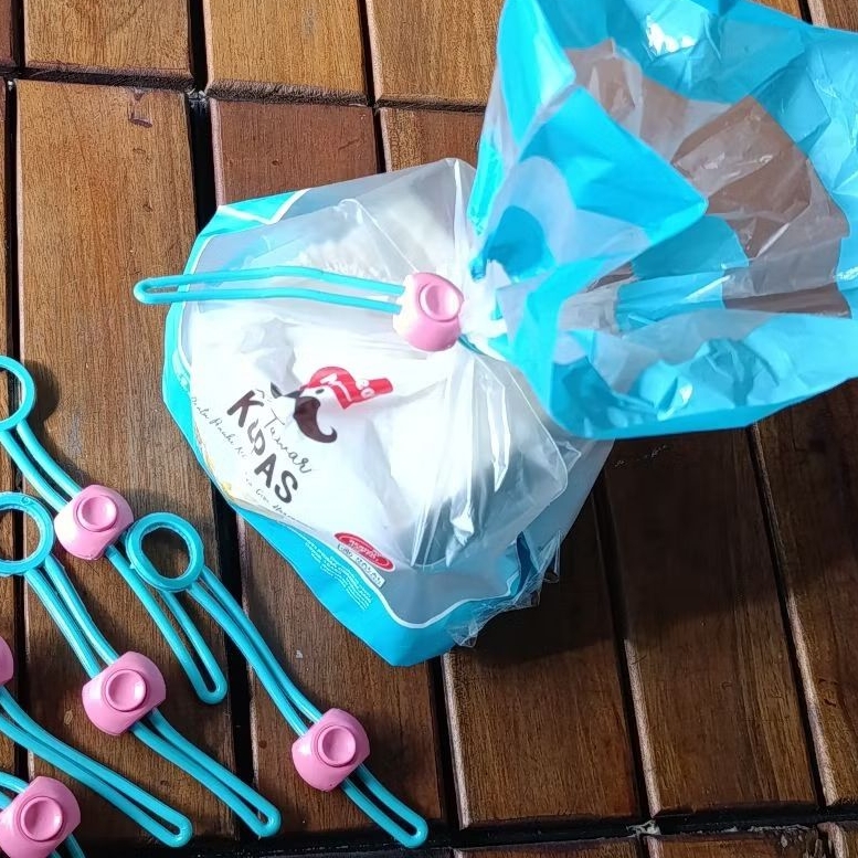 Rubber Rope Clip Plastic Wrapping Bread | Shopee Philippines