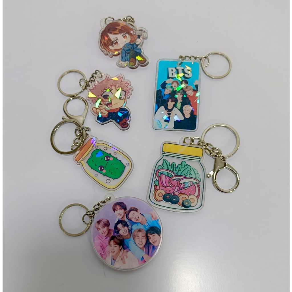 Print A4 Size Double-Sided Hologram Acrylic Keychains (20x30cm ...