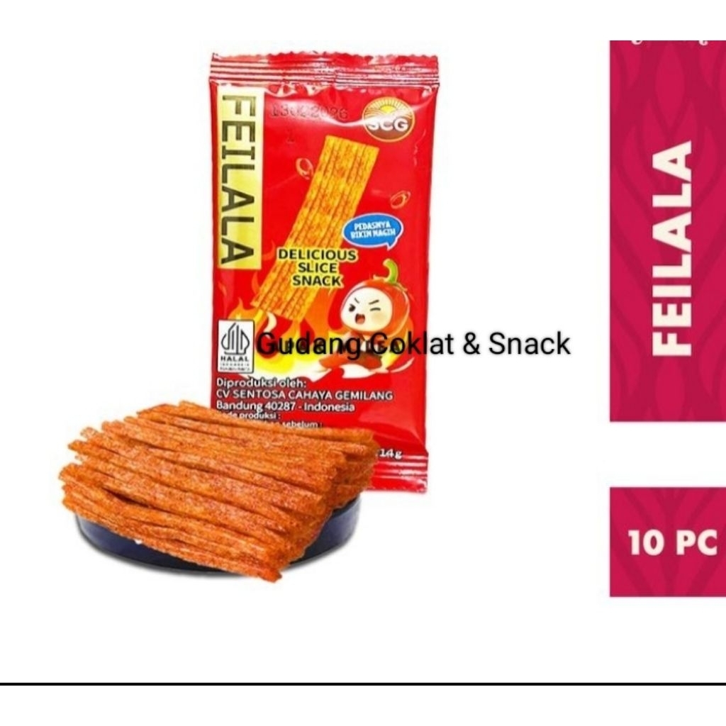 LOKAL Feilala Snack Sweet and Spicy Sheets Latio Local Halal (1 pack ...