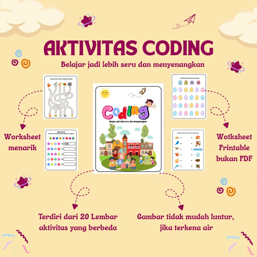 Coding Activity Coding Sheet/ Coding Worksheet/ | Shopee Philippines