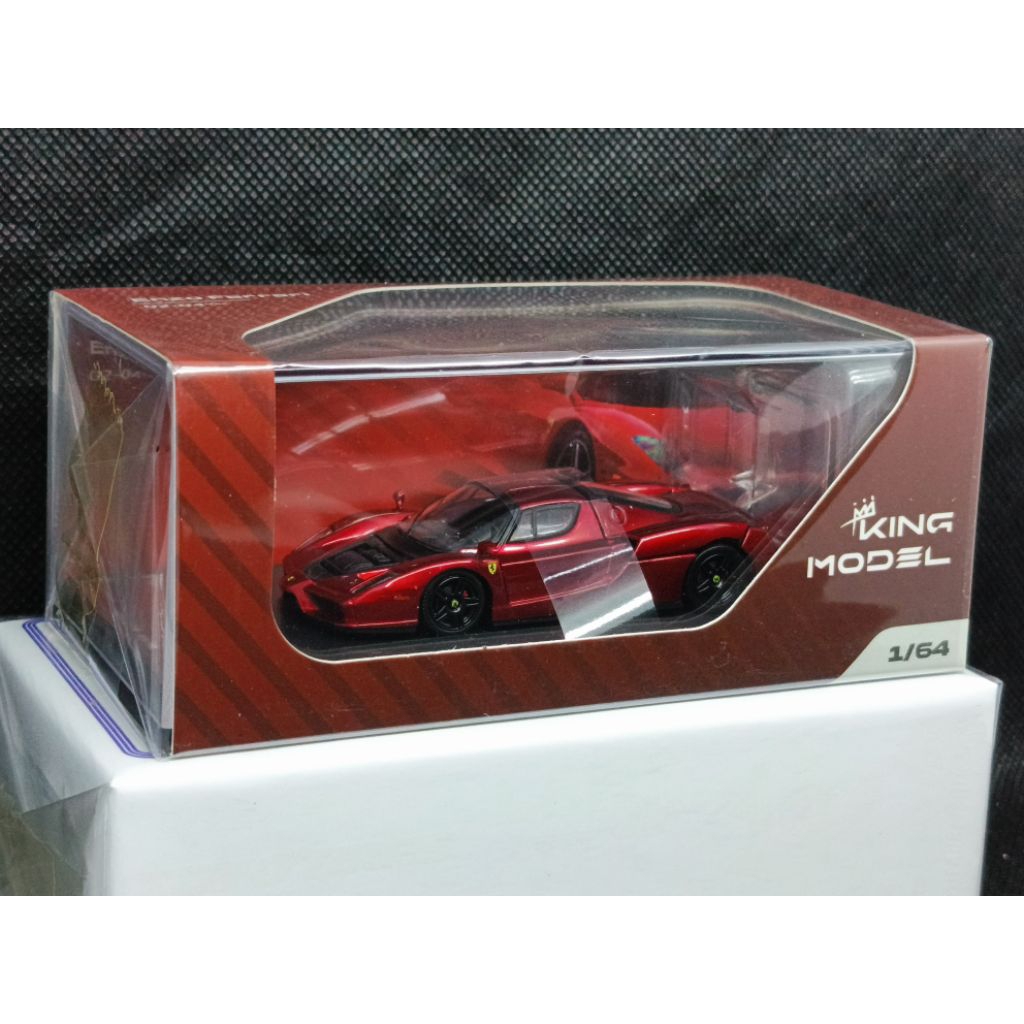 King Model 1: Enzo Ferrari Rosso Fuoco64 (sealed) | Shopee Philippines