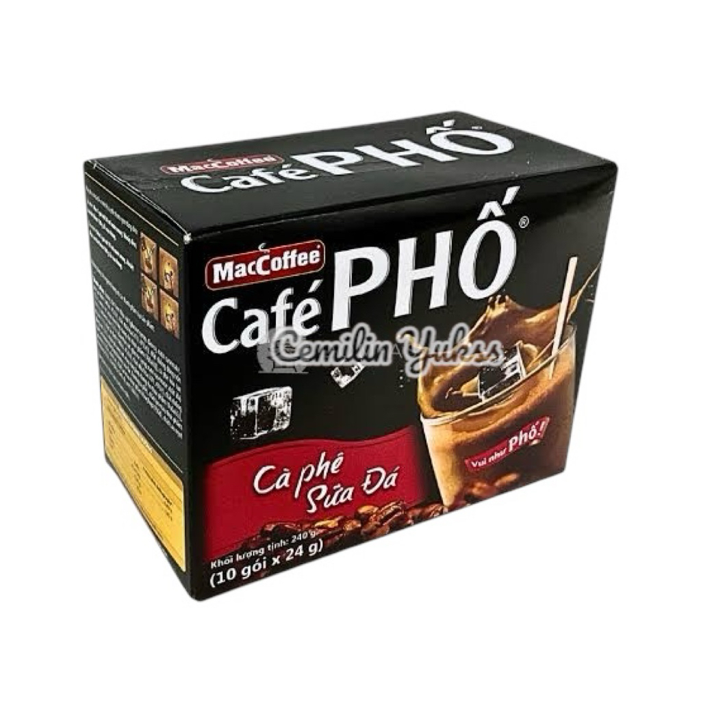 MacCoffee Cafe Pho Vietnam Coffee Ca Phe Sua Da Robusta Coffee Vietnam ...