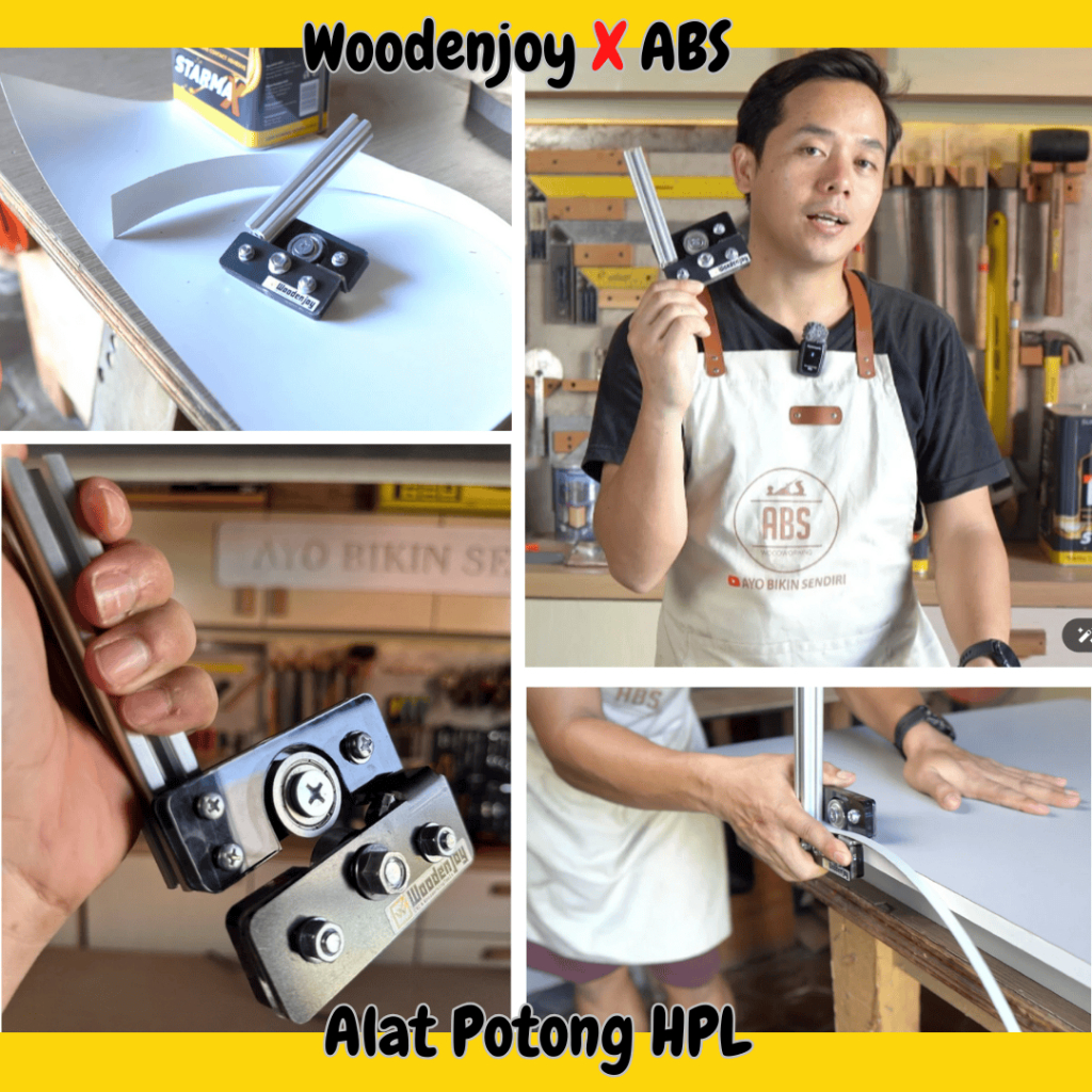 Woodenjoy // ABS // Alat Potong Hpl Terbaik dan Praktis laminate Cutter ...