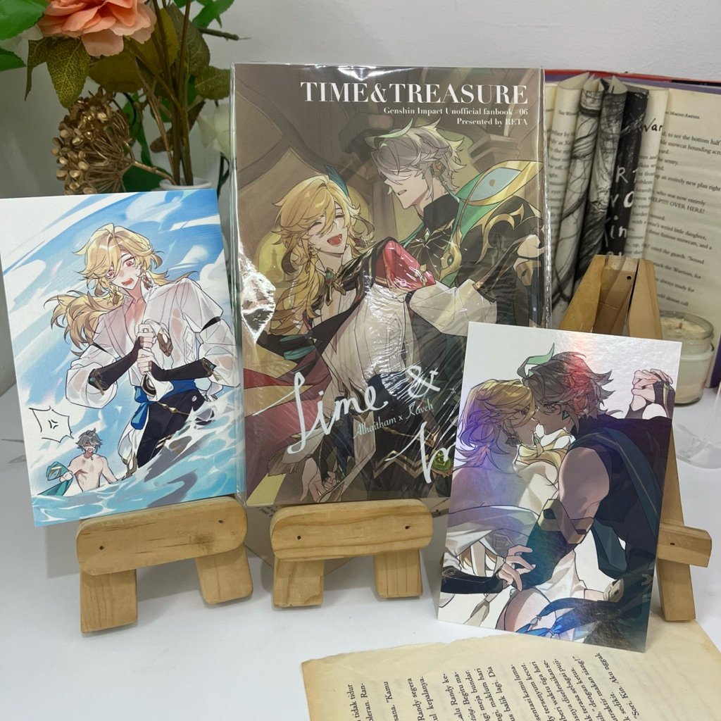 Time & Treasure Haikaveh Alhaitham x Kaveh Fanbook by Reta Free 2 ...
