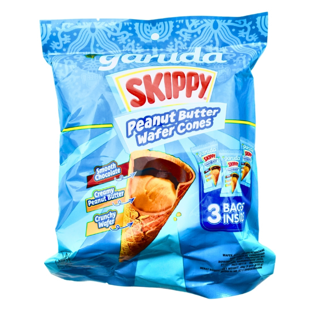 Garuda Skippy Peanut Butter Wafer Cone 45g | Shopee Philippines