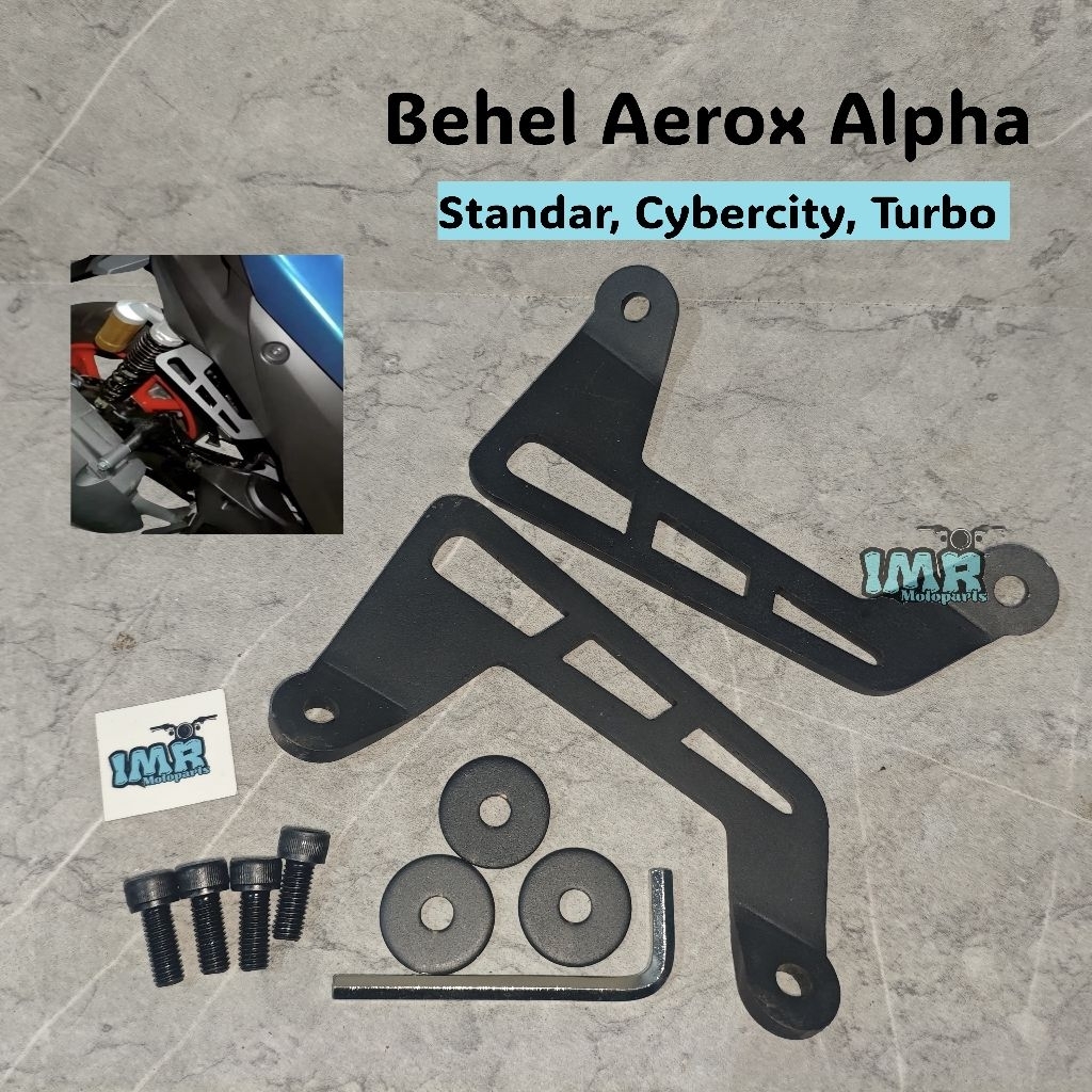 AEROX ALPHA TURBO BRACKET, ALPHA CYBERCITY, ALPHA STANDARD - Aerox ...