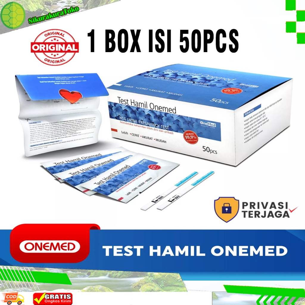 (SKO) (50PCS/1 Pack) Test Pack Testpack Strip Pregnancy Test Tool One ...