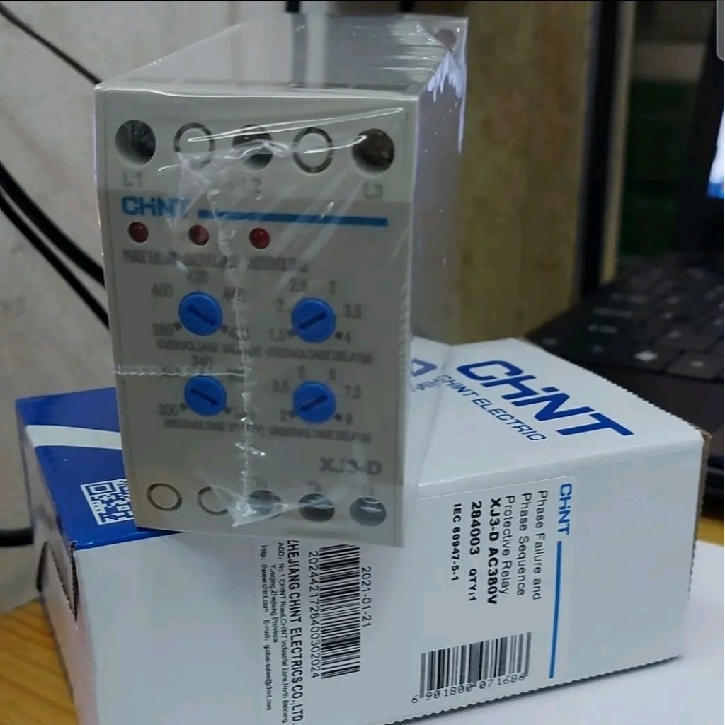 Phase Failure Relay Chint XJ3D | Shopee Philippines