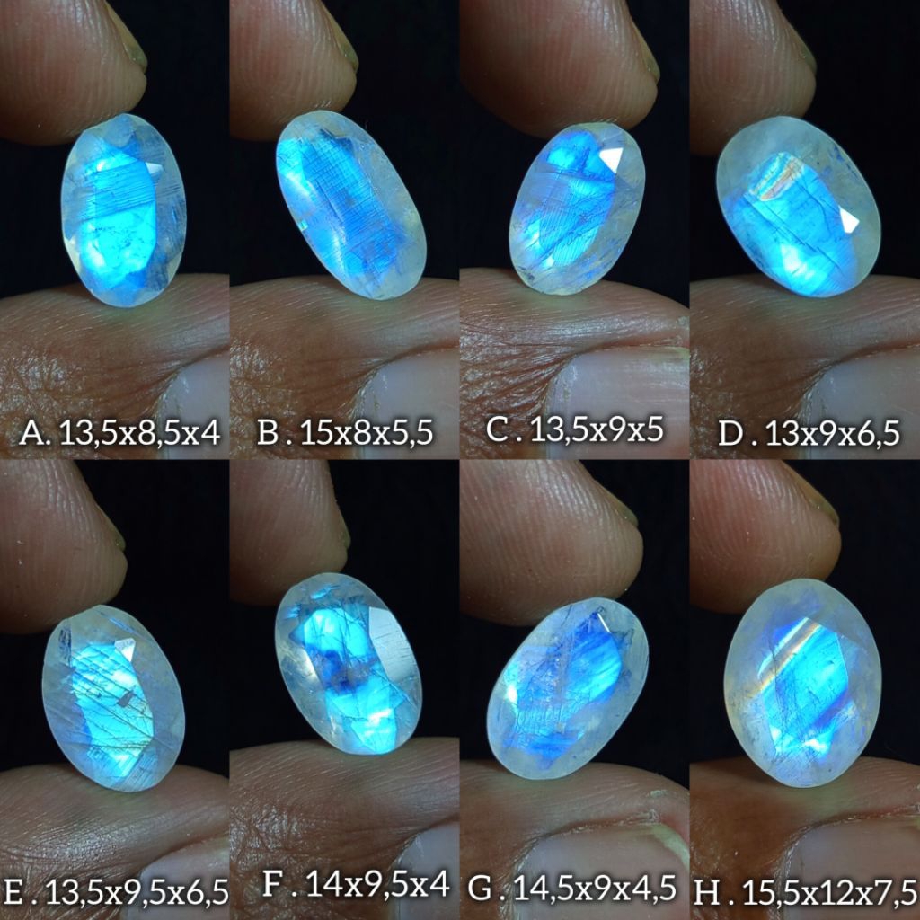 Moonstone stone/seawater moonstone stone/natural moonstone cutting ...