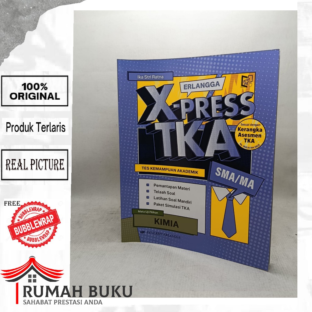 ERLANGGA - XPRESS TKA SMA/MA Chemistry | Shopee Philippines