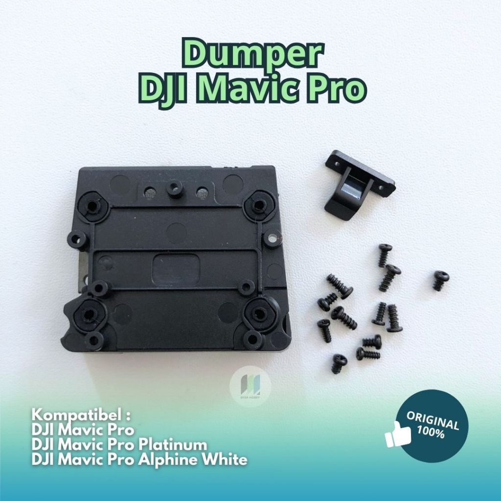 Original DJI Mavic Pro Platinum Alphine White Dumper (Camera Mount ...