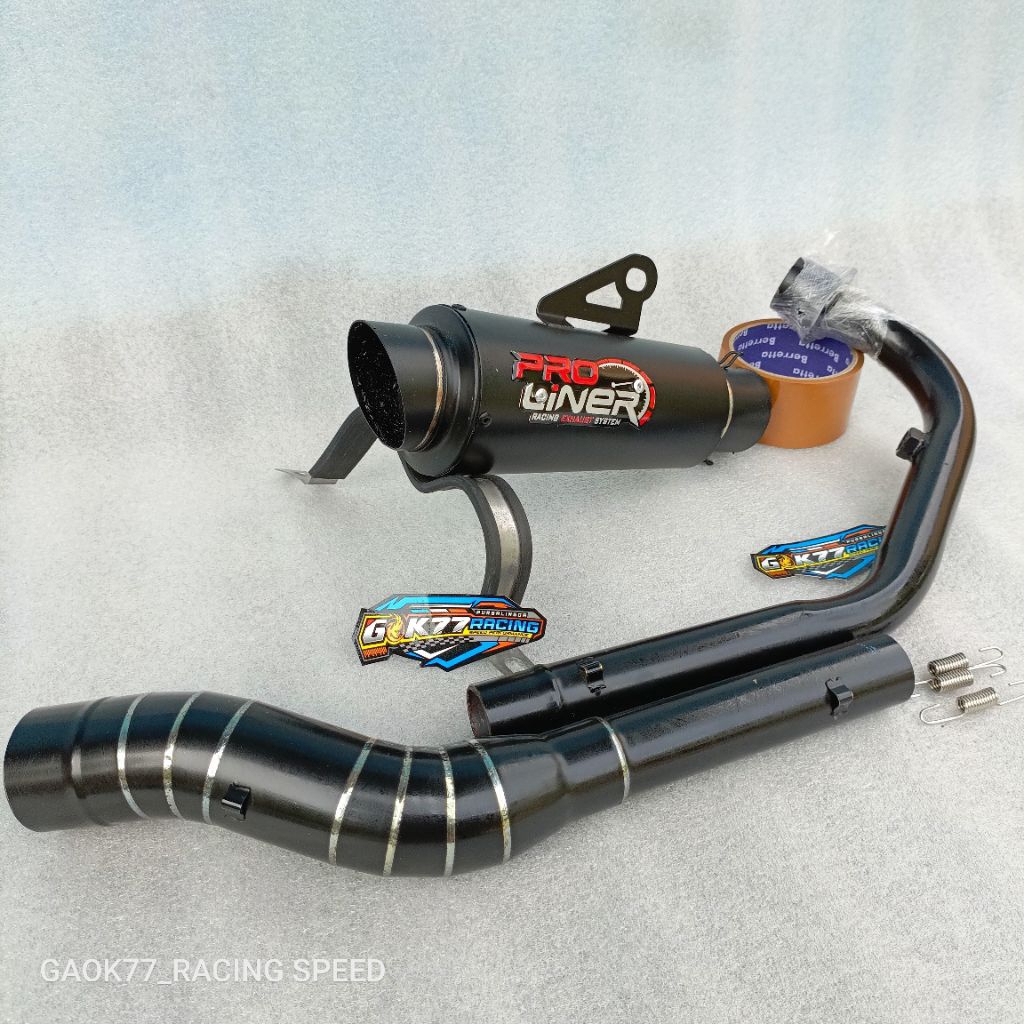 Proliner 1 set Exhaust for Raider 150 fi carb Fz150i Y15ZR Lc135 R15 v2 ...
