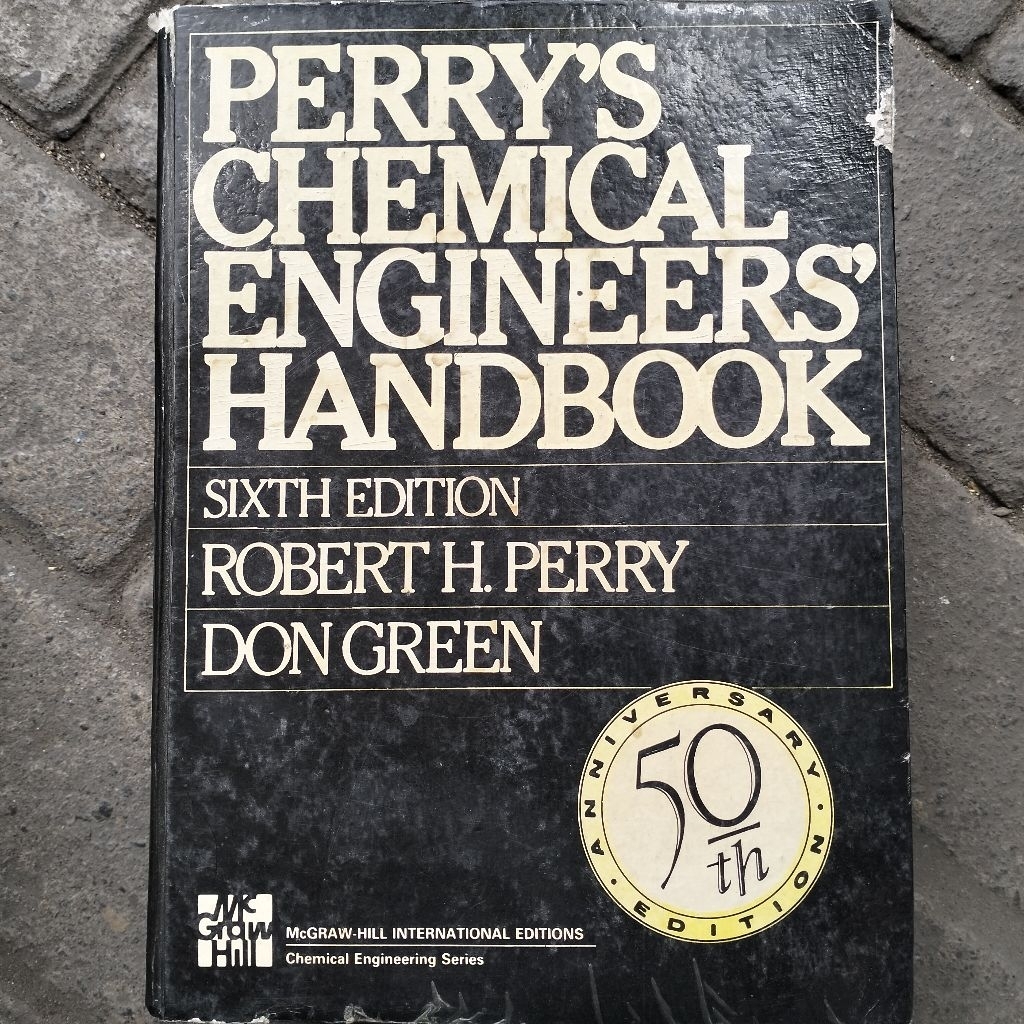 CHEMICAL ENGINEERING BOOK / PERRY'S CHEMICAL ENGINEERING' HANDBOOK ...