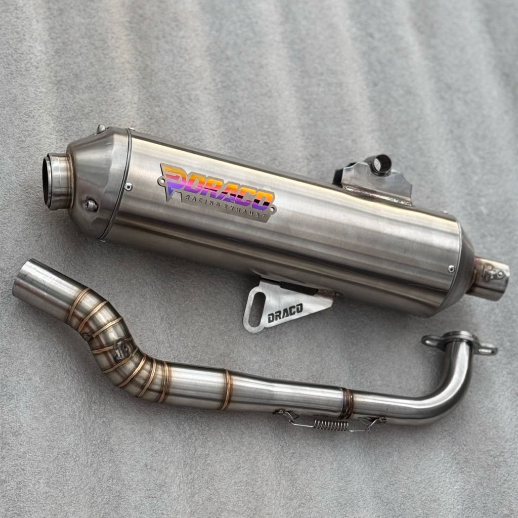 Draco Luster Exhaust in 38 out 45 SARBOR Vario aerox mio Nmax pcx ...