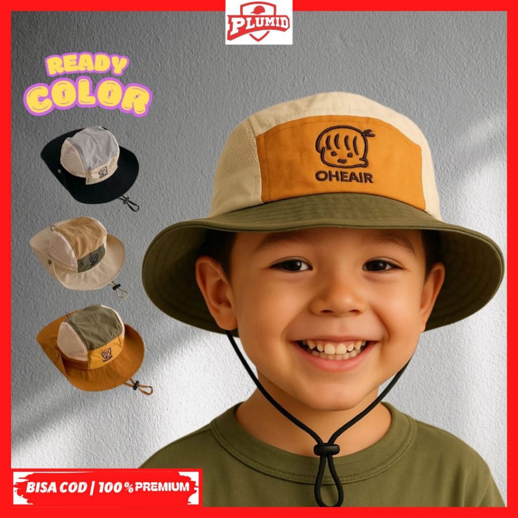 PLUMID - Children's outdoor hats, jungle hats, children's bucket hats ...