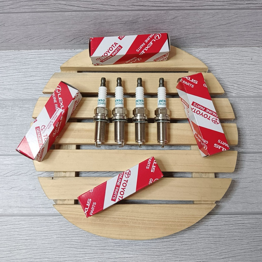 Iridium Spark Plugs fk20hr Toyota Innova Reborn Fortuner VRZ Hilux 1pc ...