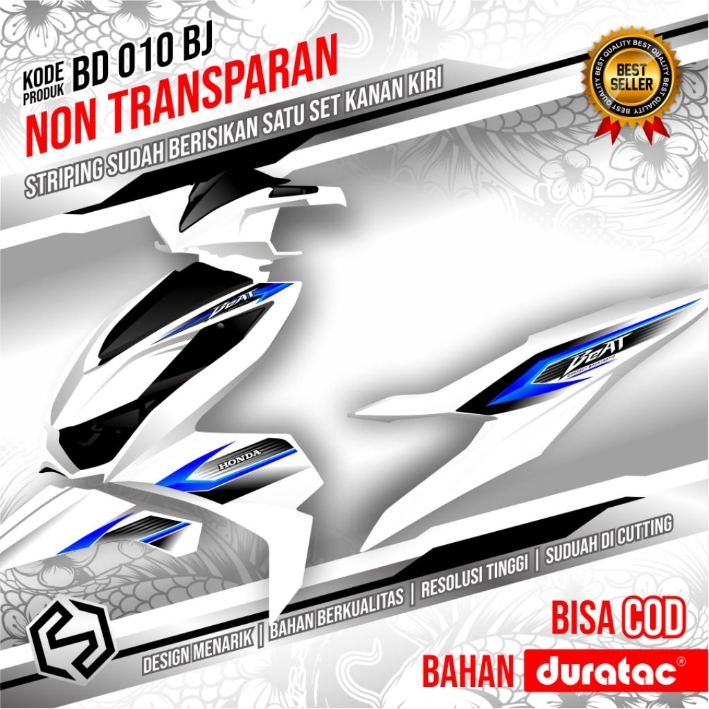 Thailand variation Striping BEAT deluxe 2020 /2021 BD 010/018 Bj ...