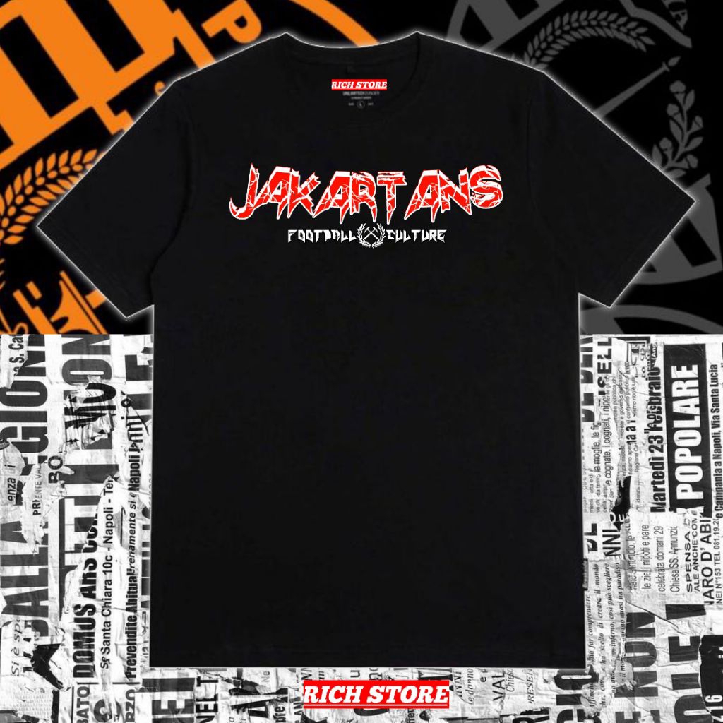 PERSIJA FANS T-SHIRT (PJFC) | Shopee Philippines