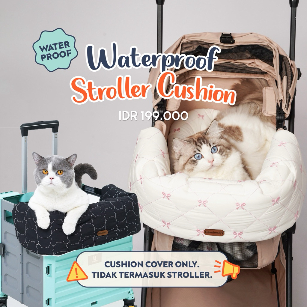 Pawlovin - Waterproof Stroller Cushion Cover | Shopee Philippines