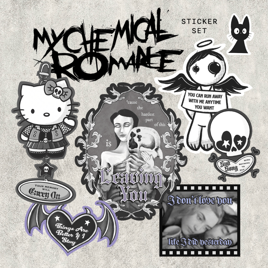 My Chemical Romance MCR Sticker Pack | Shopee Philippines
