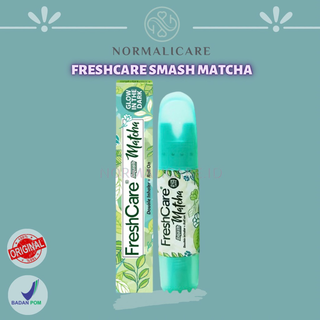 FreshCare Smash Matcha Double Inhaler + Scraping + Roll On + Massage ...