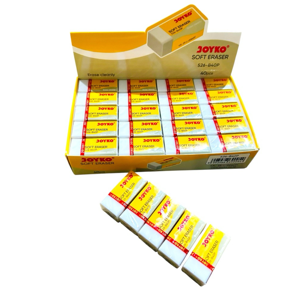 JOYKO B-40 SMALL WHITE STIP (40 PC) | Shopee Philippines