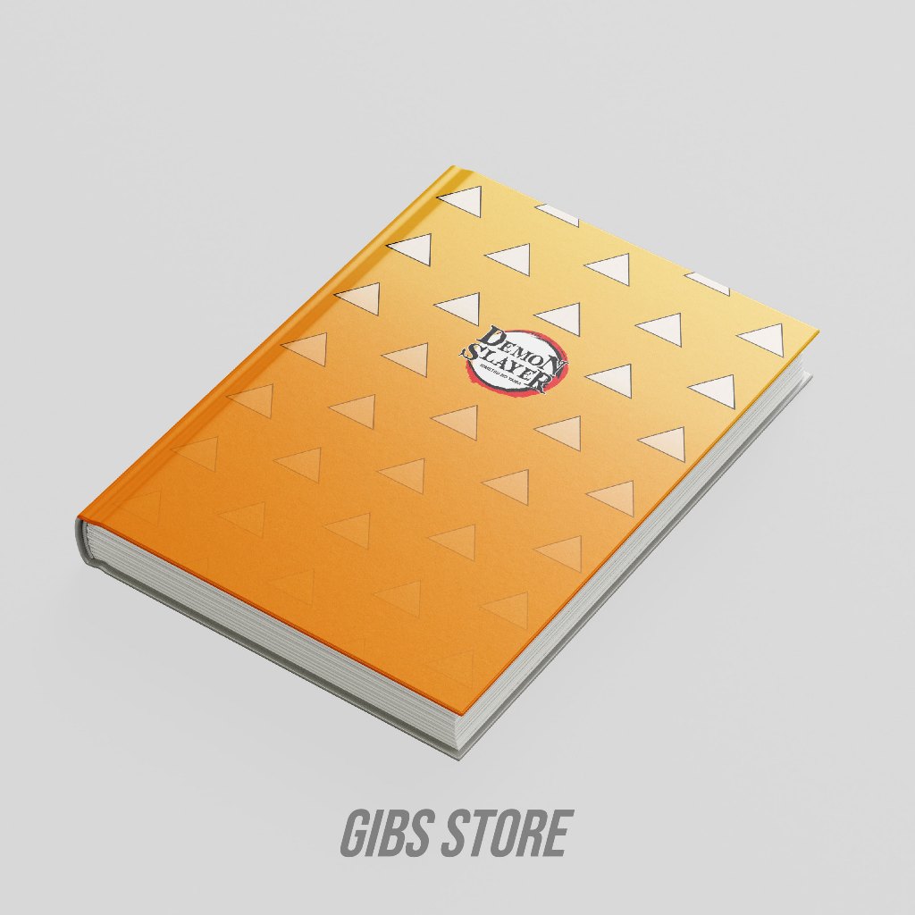 DEMON SALYER HARDCOVER NOTEBOOK (ZENITSU) | Shopee Philippines