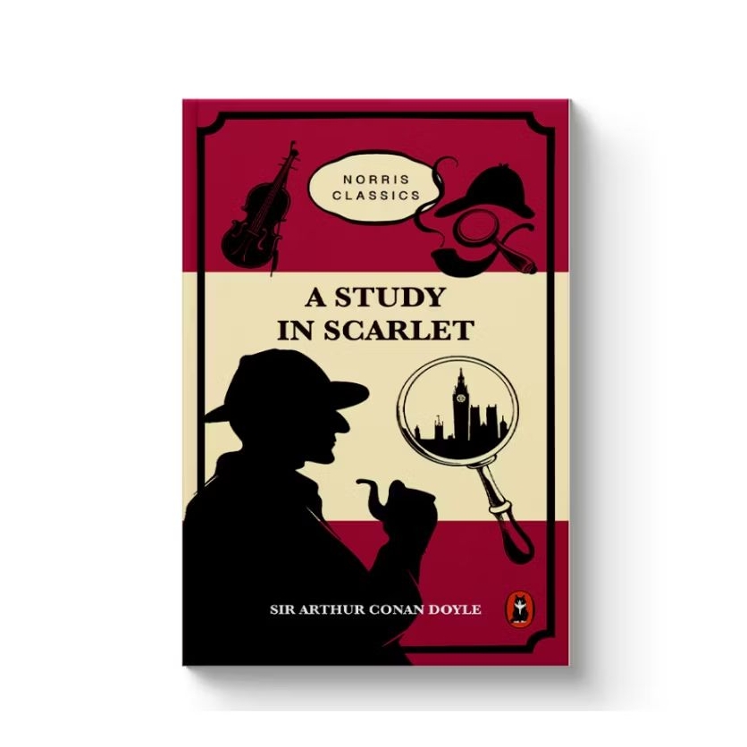 Sherlock Holmes A Study in Scarlet Sir Arthur Conan Doyleys English ...