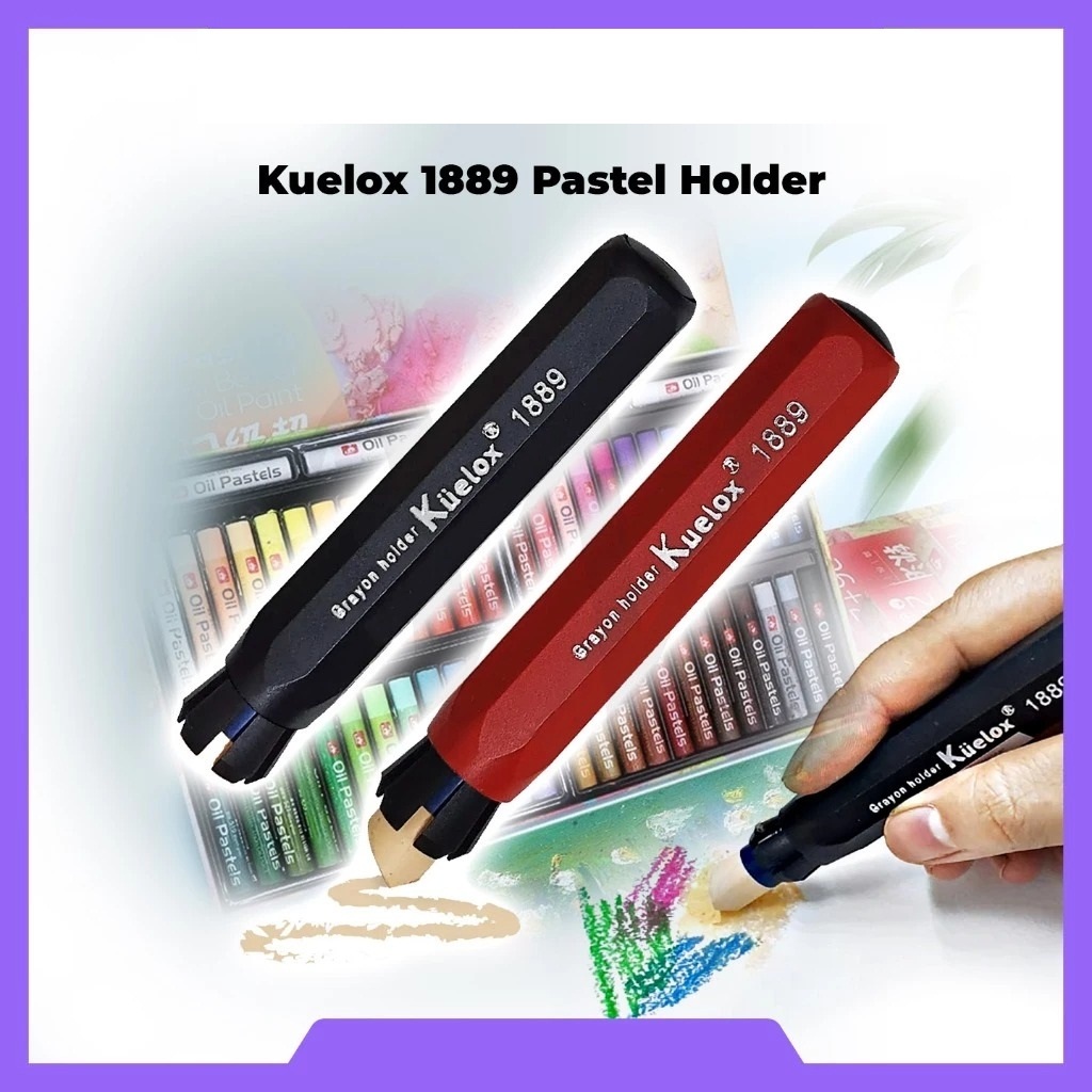 Kuelox pastel holder crayon extender/ oil pastel handle/ 1889 | Shopee ...