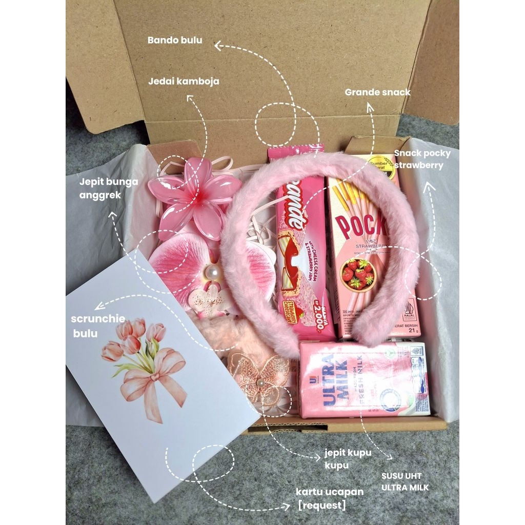 Gift box gift box cute FREE GREETING CARD | Shopee Philippines