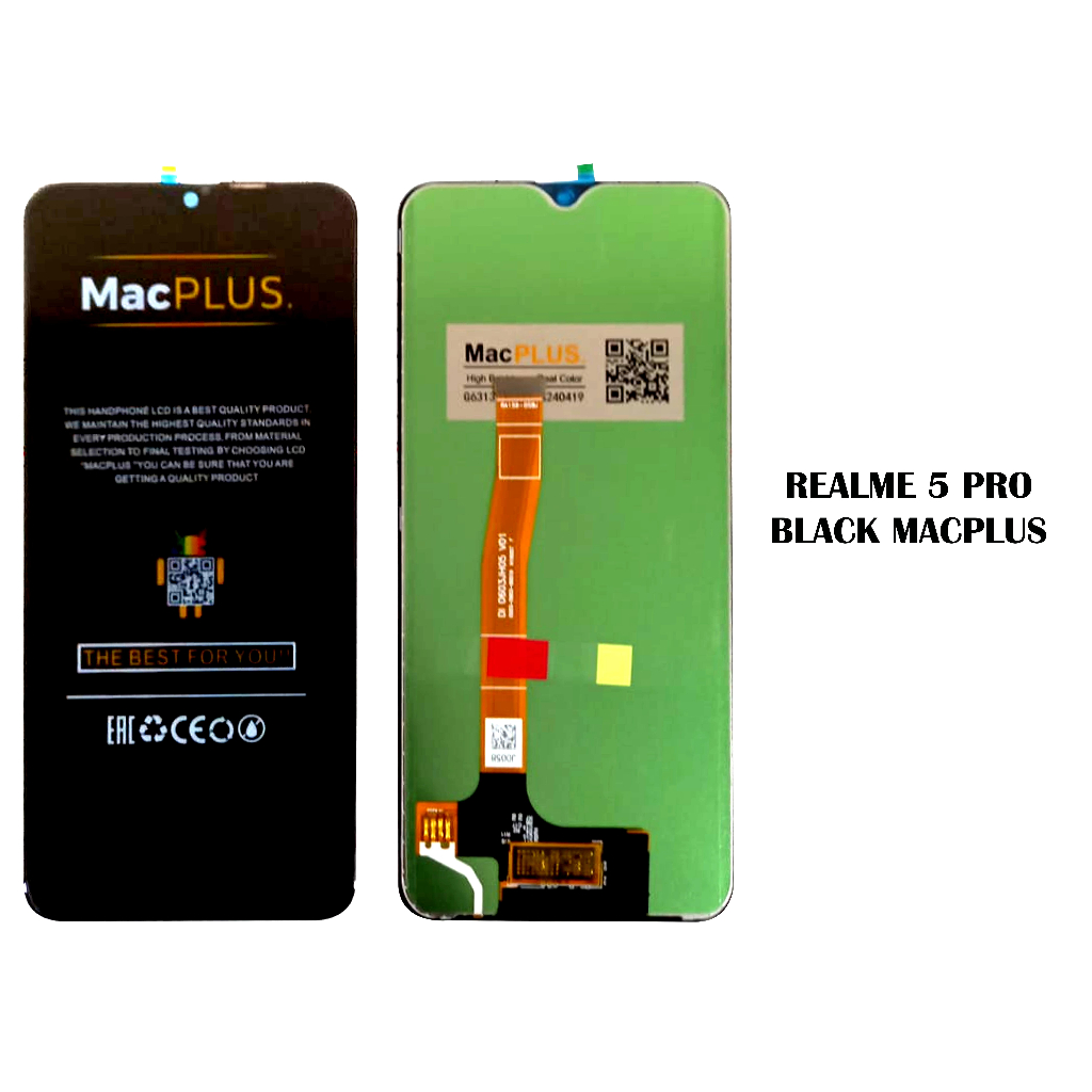 LCD COMPATIBLE FOR MACPLUS TYPE REALME 5 PRO FULLSET ORIGINAL | Shopee ...