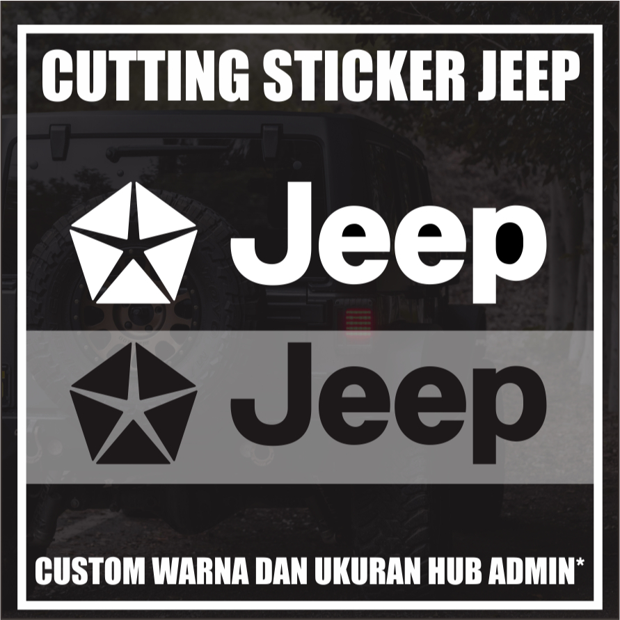 Jeep Stickers - Cutting Stickers | Shopee Philippines