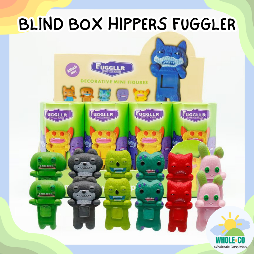 Blind Box Hippers Fuggler Premium Mini Figures Monster Mystery Mobile ...