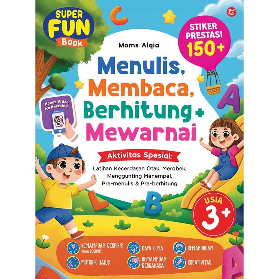 Super Fun Book – Writing, Reading, Counting & Coloring | Shopee Philippines