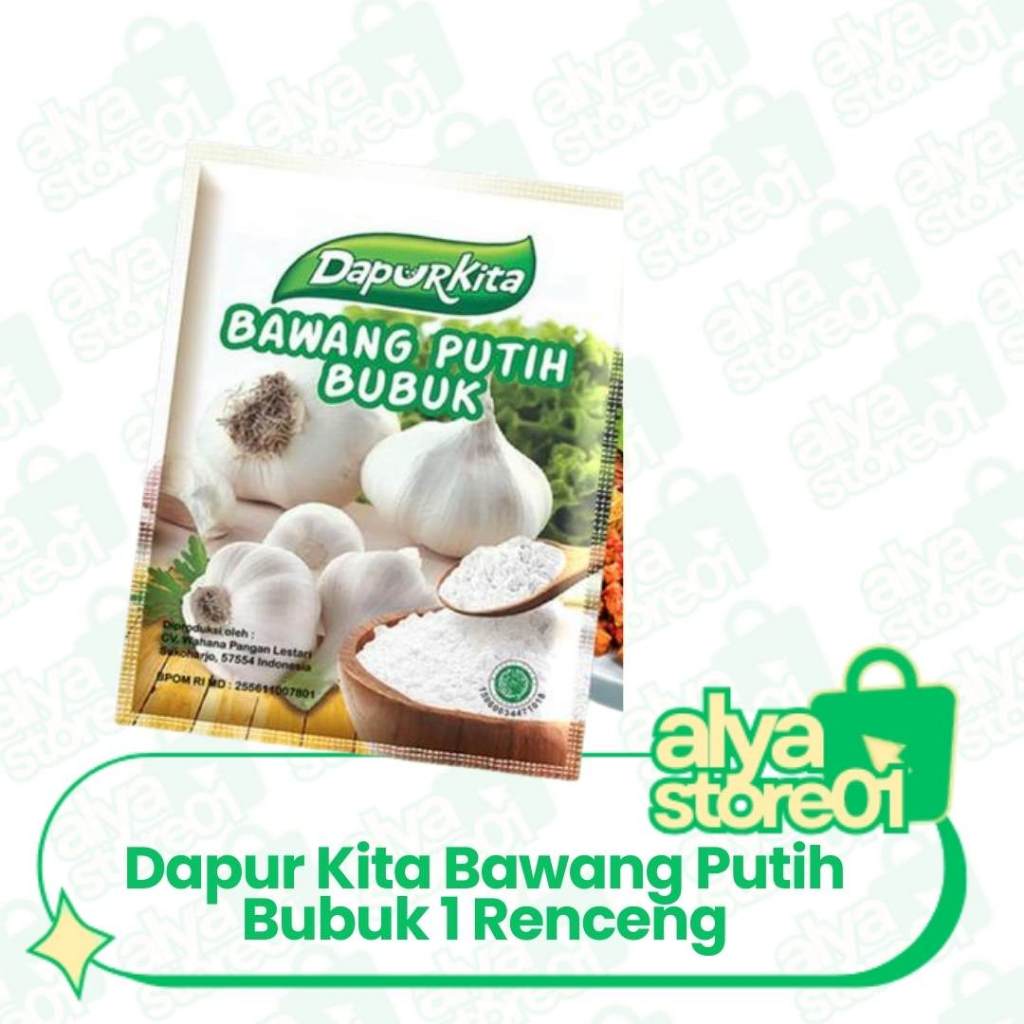 12 SACHETS OF OUR KITCHEN GARLIC POWDER | Shopee Philippines