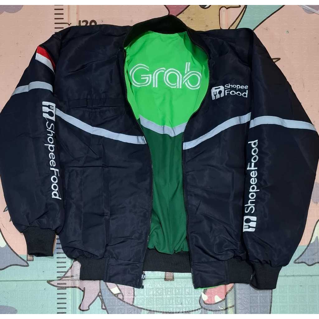 ORIGINAL GRAB JACKET SOPI BLACK | Shopee Philippines