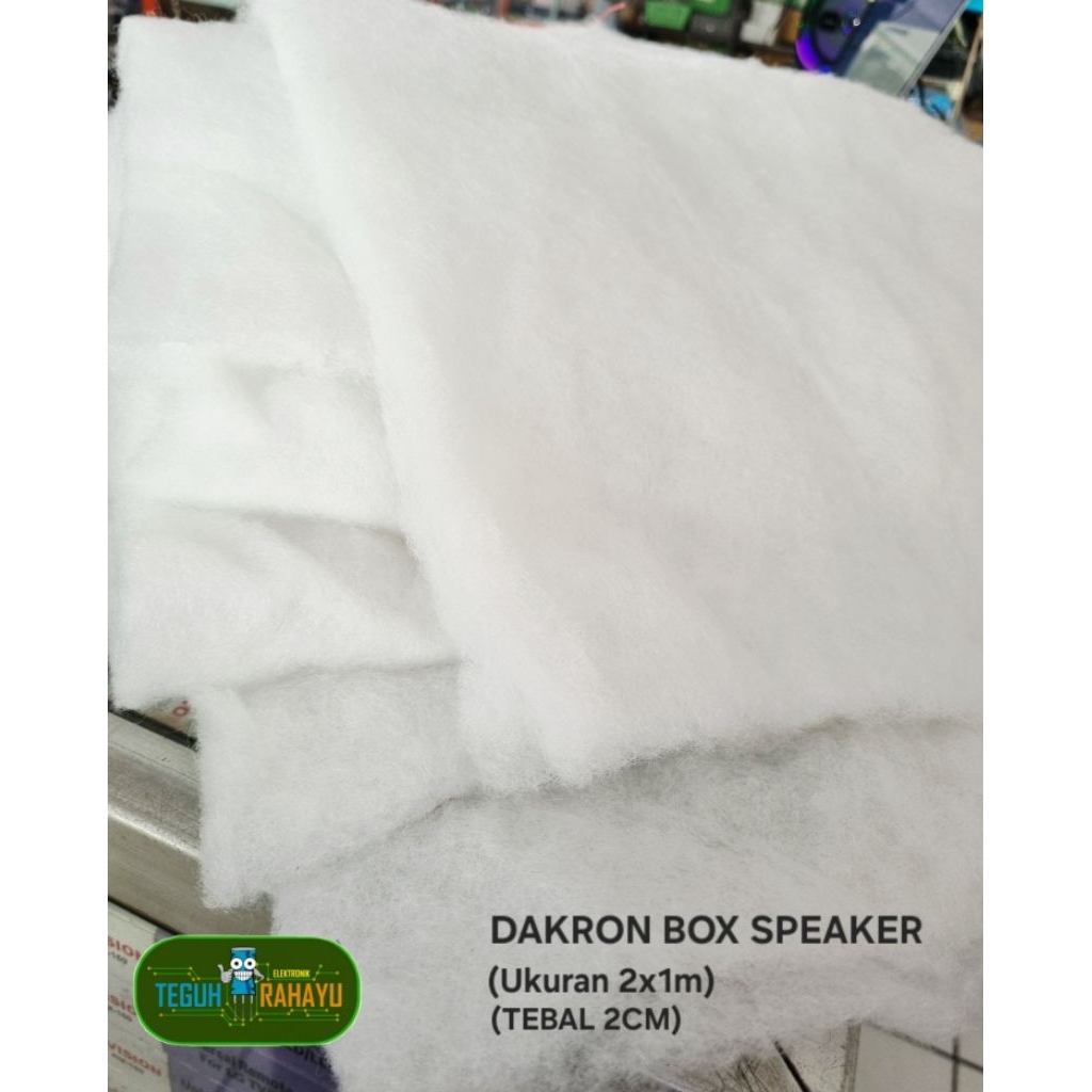 DAKRON WHITE SPEAKER BOX DAMPER (UK. 200X100CM) | Shopee Philippines