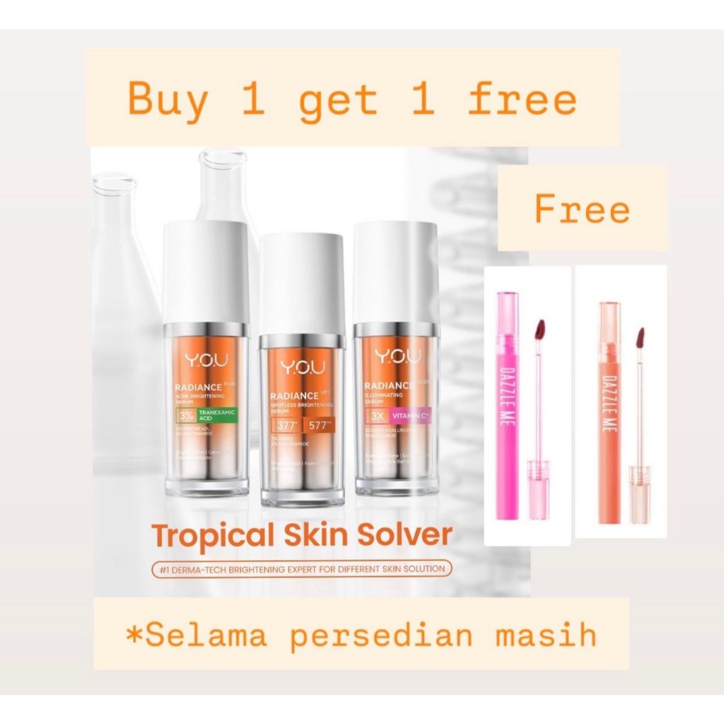 Y.O.U YOU ( YOU ) NEW RADIANCE SERIES Serum 20 ML (buy 1 get 1 free ...
