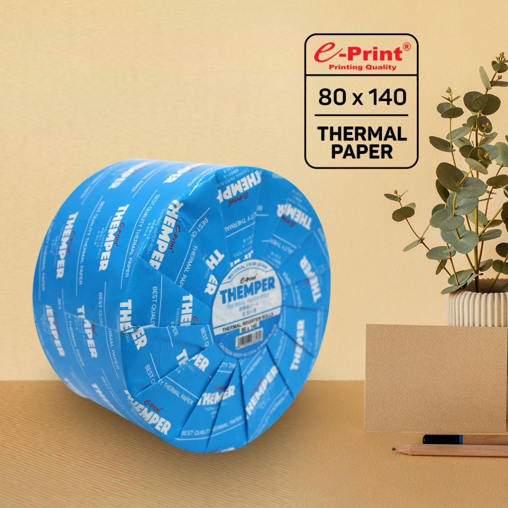 E-Print Thermal Paper Roll 80x140 mm | Shopee Philippines