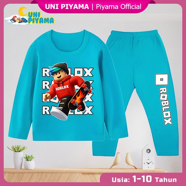 Roblox Long Sleepwear for Boys and Girls Ages 1-10 Years 2017 | Shopee ...