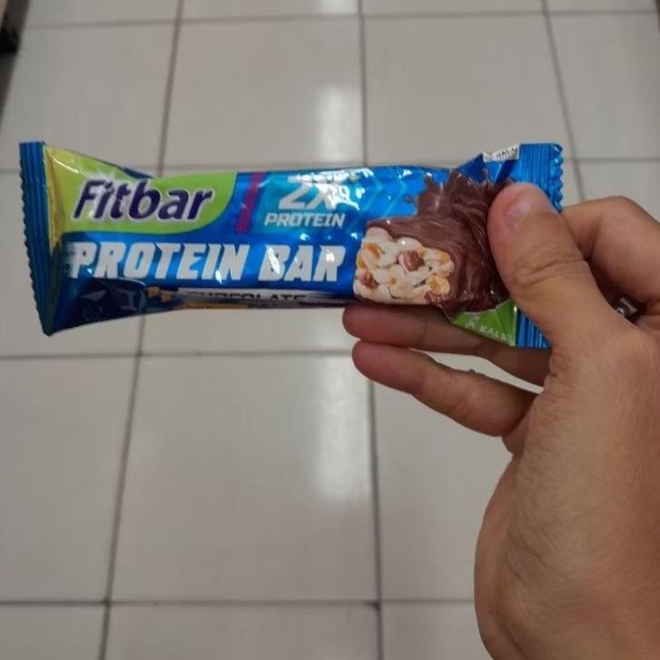 Fitbar Protein Bar chocolate cereal 25g | Shopee Philippines