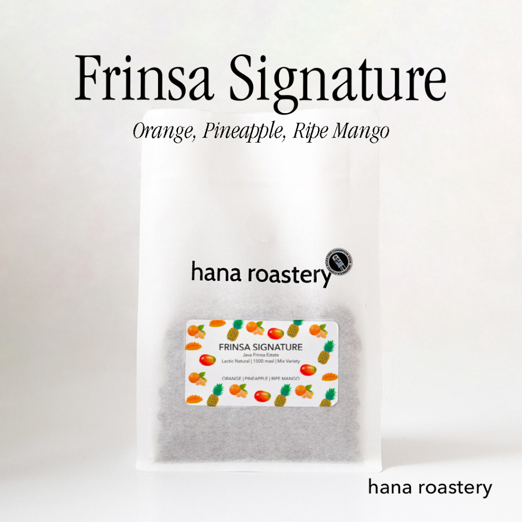 Frinsa Signature Tropical Pineapple - Lactic natural - Hana Roastery ...