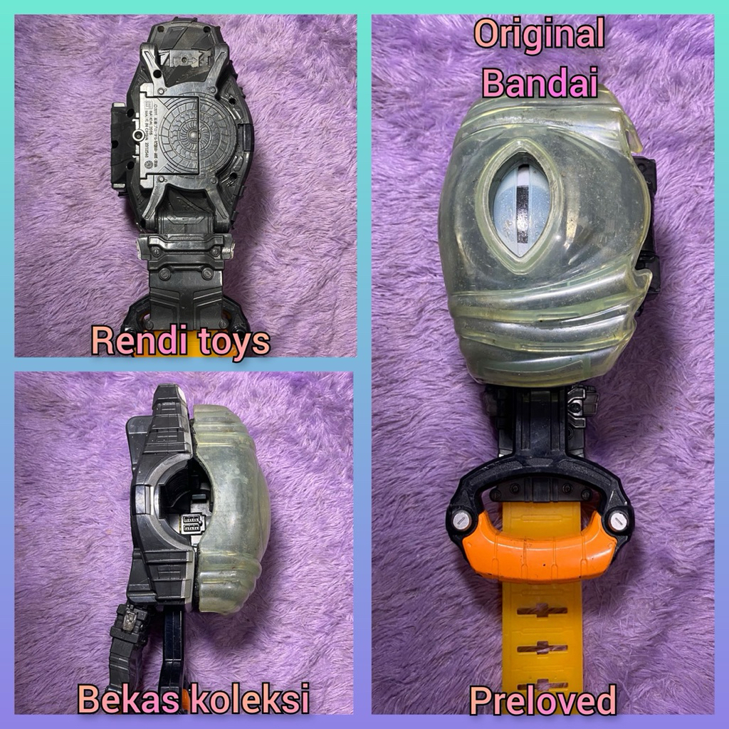 DX GHOST DRIVER KAMEN RIDER GHOST ORIGINAL BANDAI LOOSE EYECON SG VERSION Original Bandai Used ...