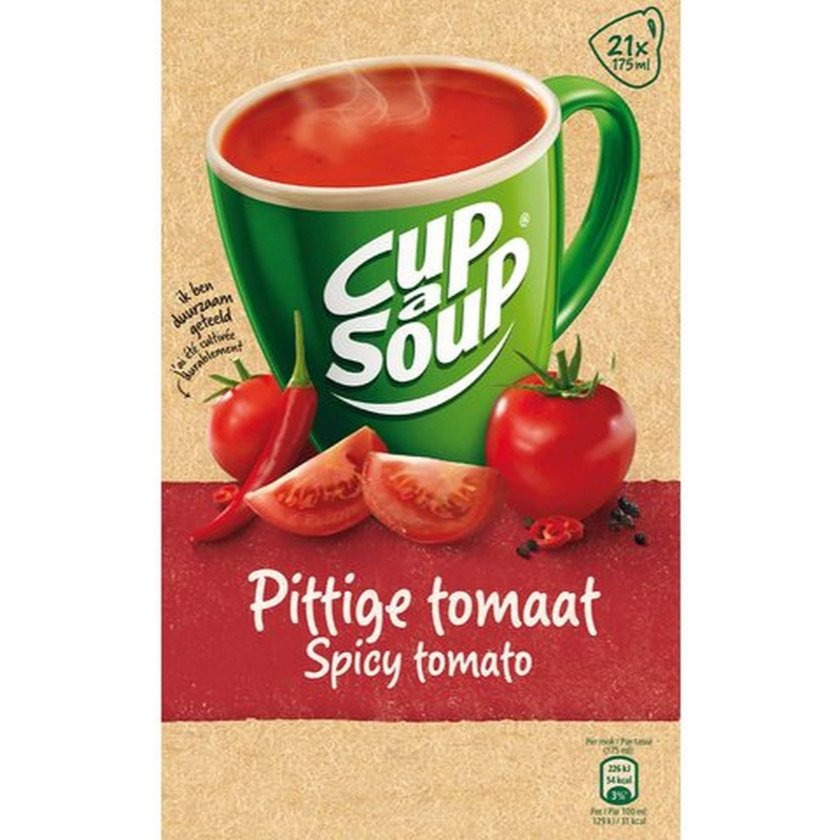 Holland Unox Cup Spicy Tomato Soup - Spicy Tomato Soup - 1 sachet 175ml ...