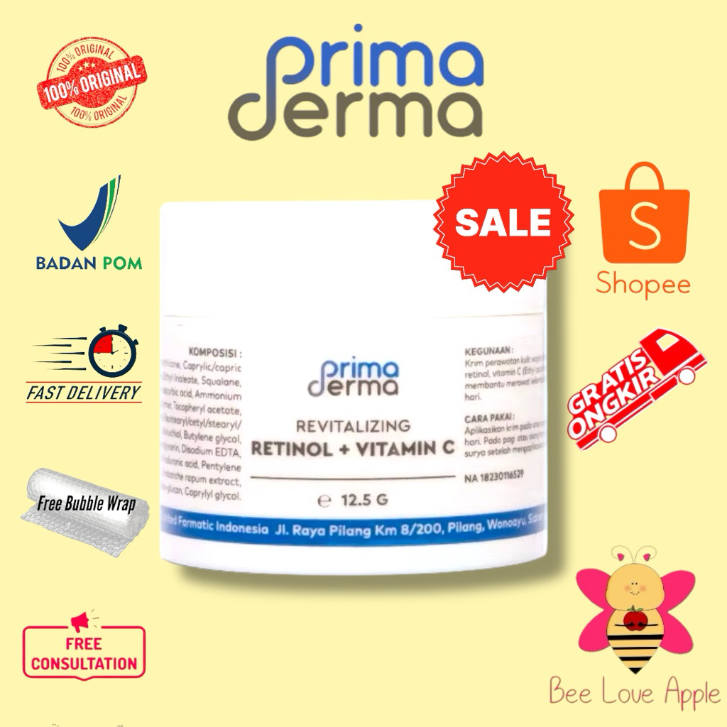 PRIMADERMA Revitalizing Retinol + Vitamin C - antiaging Cream / helps ...