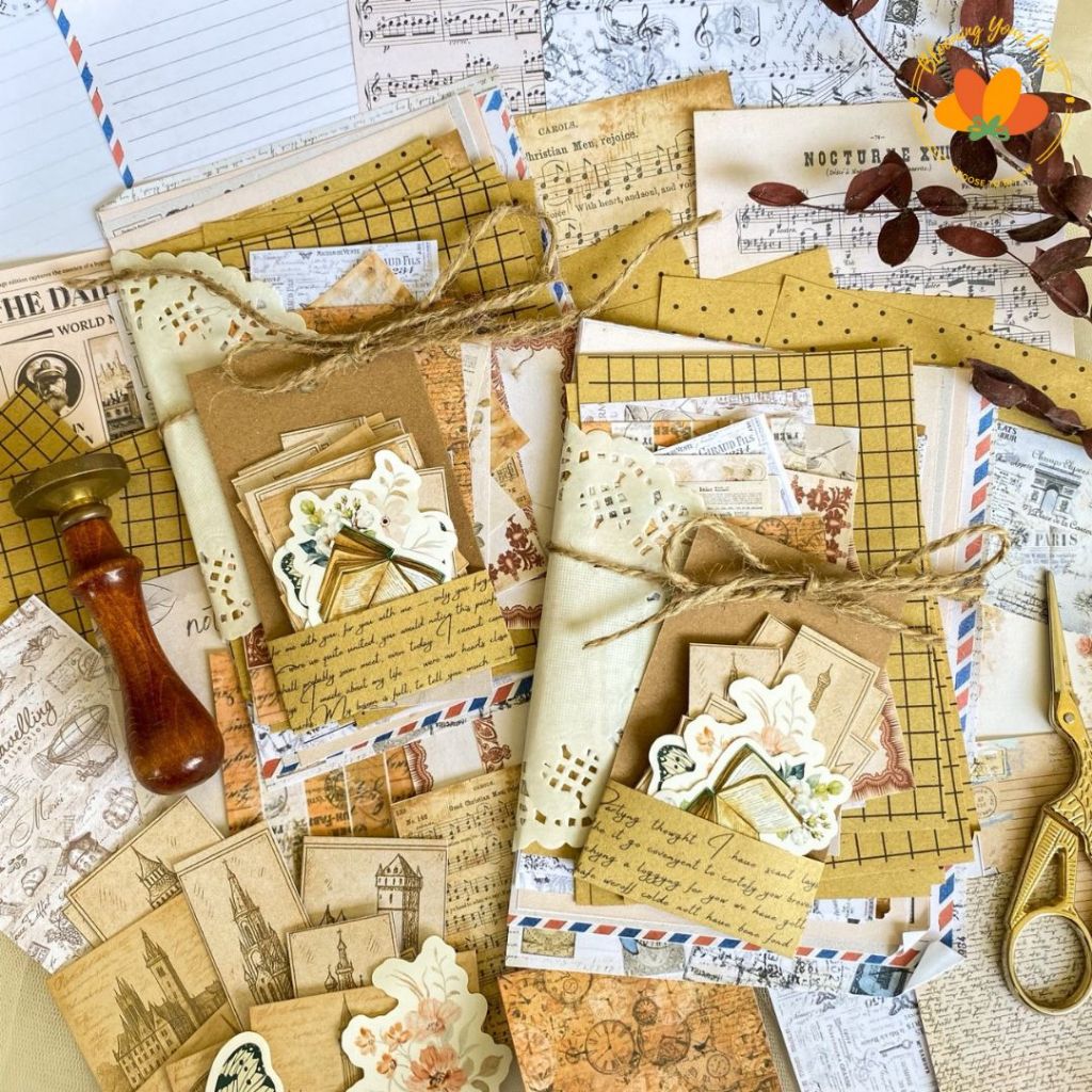 62+ pcs journal kit Scrapbook Journaling Journal Kit Journal Kit ...