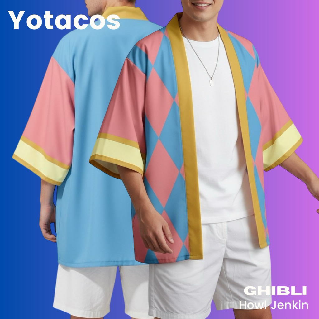 Haori Cardigan Anime Ghibli Howl's Moving Castle Howl Cape Japanese ...