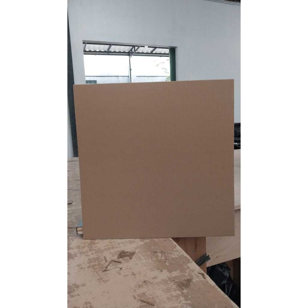 NEW PLAIN CARDBOARD SHEET 50 x 50 SINGLE WALL CORRUGATED SHEET | Shopee ...