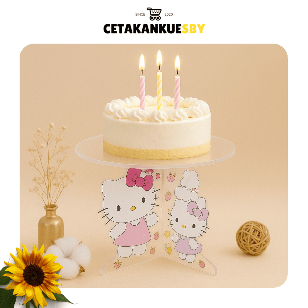 (CKS) Hello Kitty Acrylic Cake Stand | Shopee Philippines