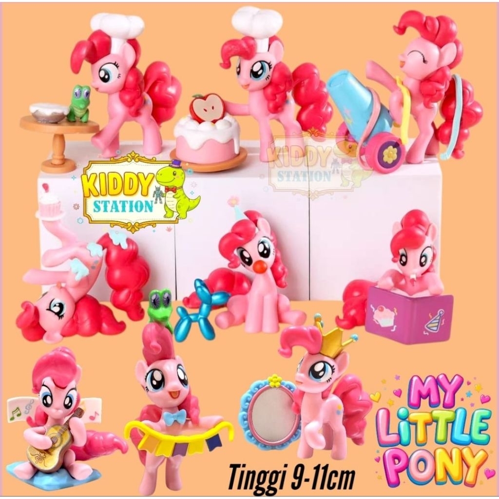 My Little Pony Pinkie Pie Party Time Figure Collection Large Size 9 ...
